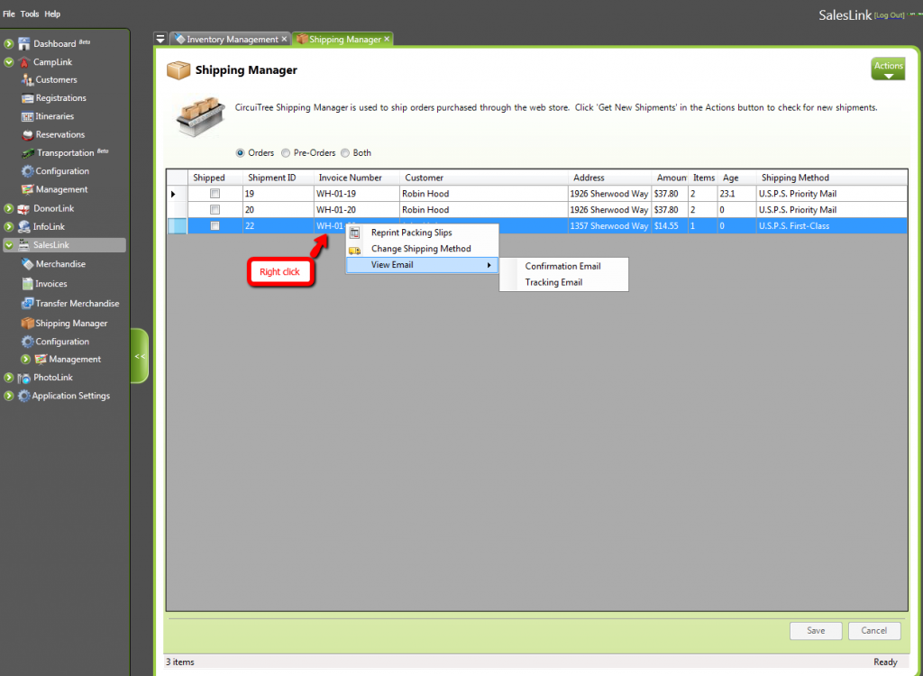 How Do I Use Shipping Manager Circuitree Support