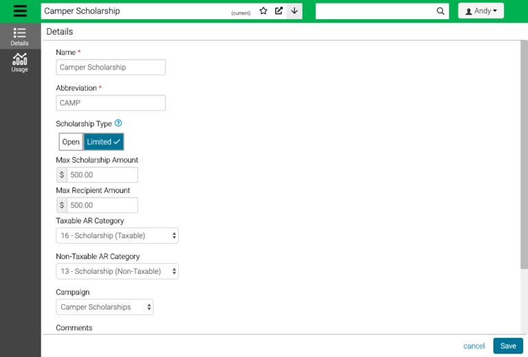 How Do I Configure Scholarships Circuitree Supportcircuitree Support