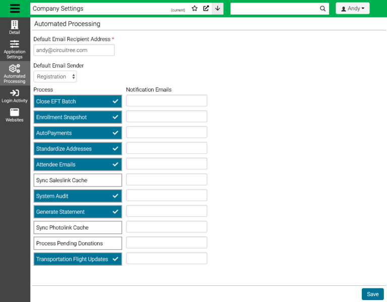 How Do I Configure Company Settings Circuitree Supportcircuitree Support