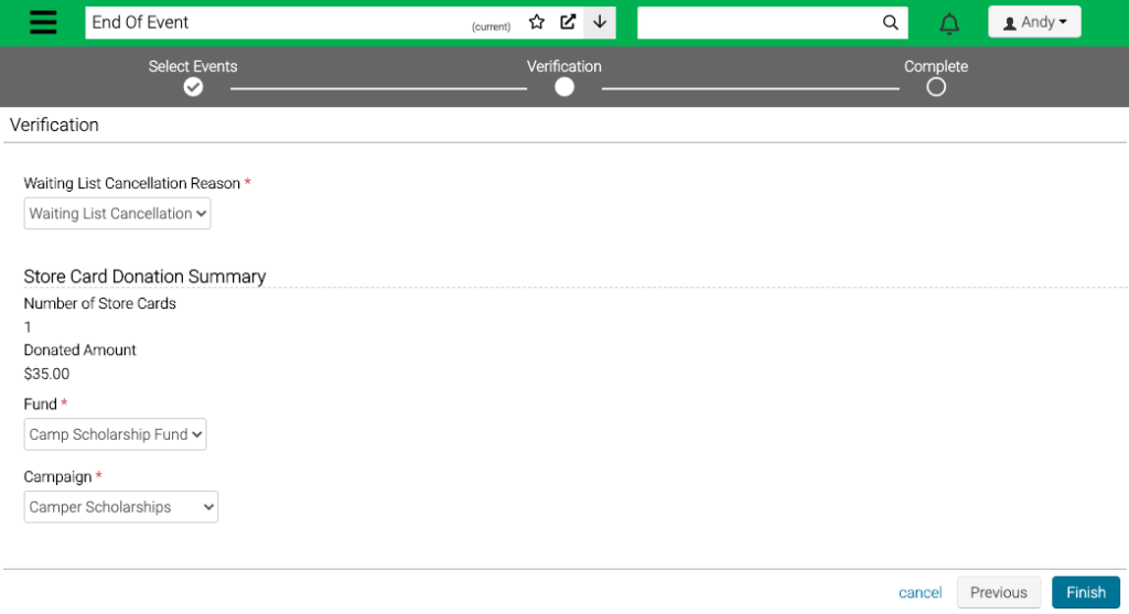 How Do I Run The End Of Event Process Circuitree Supportcircuitree Support