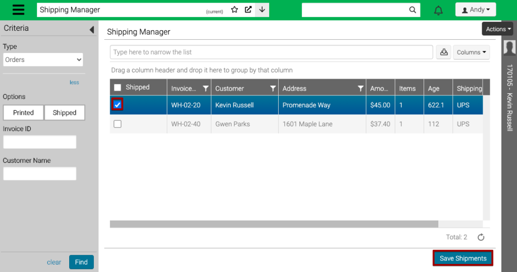 How Do I Use Shipping Manager Circuitree Supportcircuitree Support