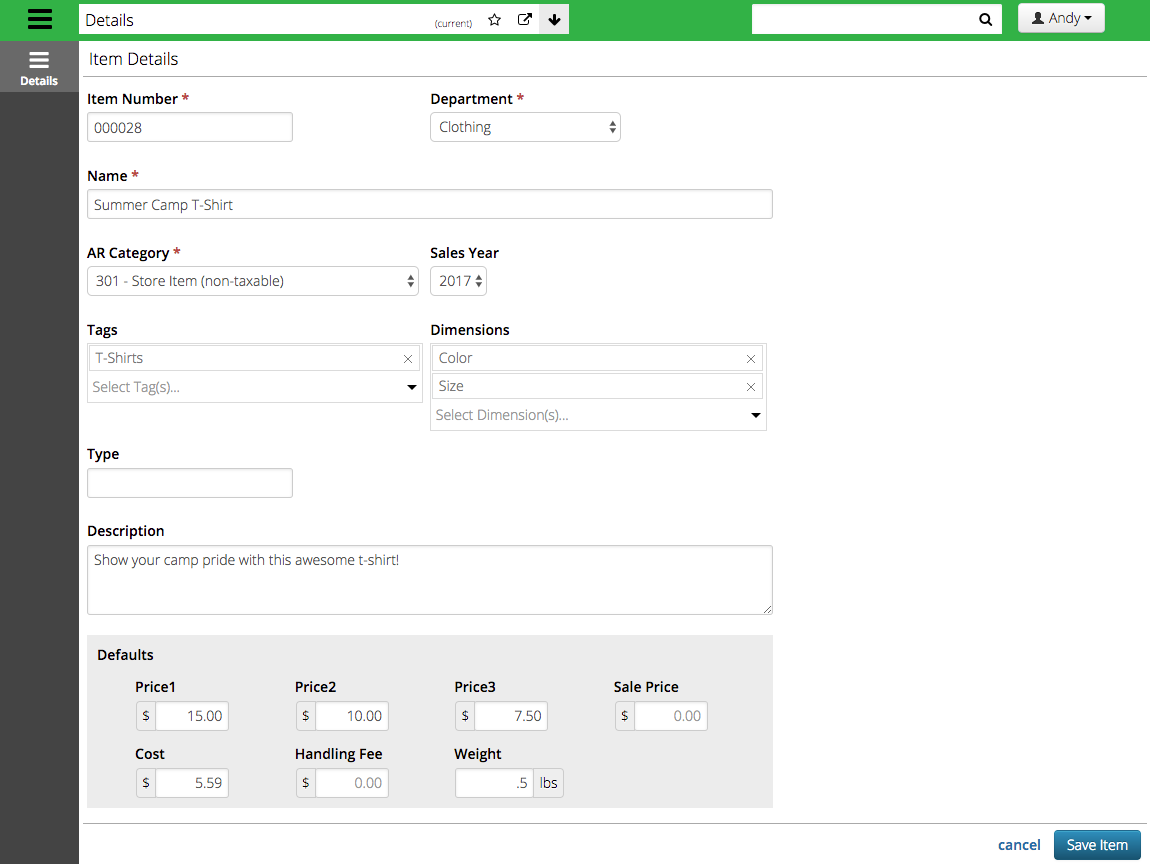 How Do I Create Inventory Items Circuitree Support