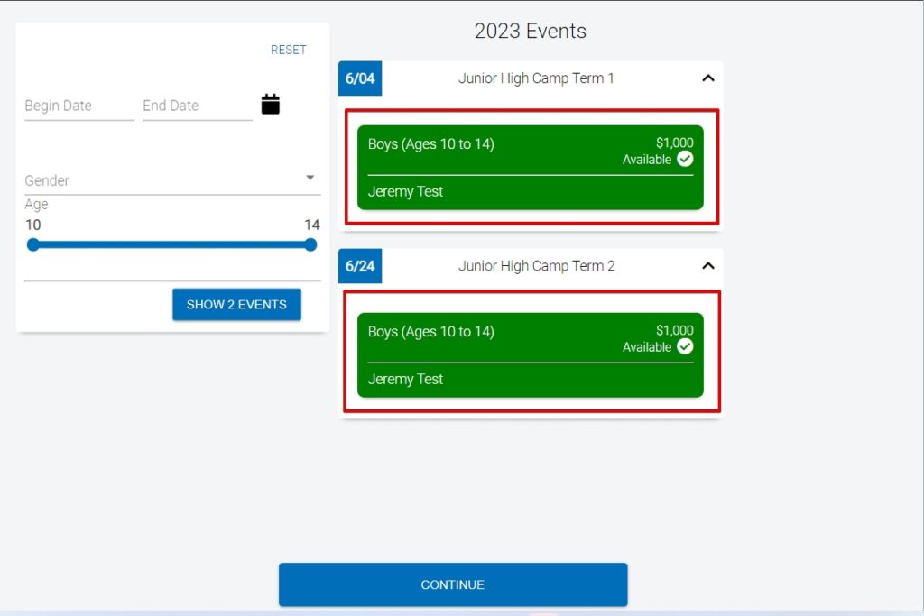 How Do I Allow Multiple Event Selection Circuitree Supportcircuitree